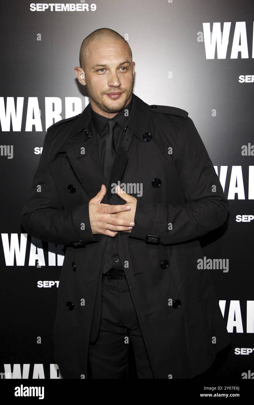 HOLLYWOOD, CA, SEPTEMBER 06, 2011: Tom Hardy at the Los Angeles ...