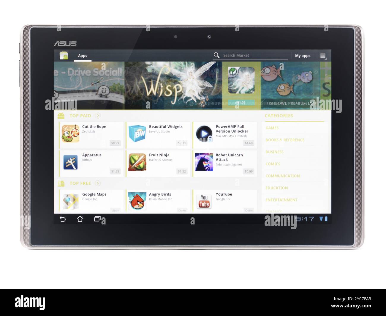 Software marketplace Cut Out Stock Images & Pictures - Alamy