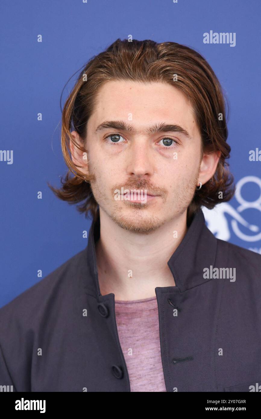 Venice, Italy. 01st Sep, 2024. Austin Abrams attending the Wolfs ...