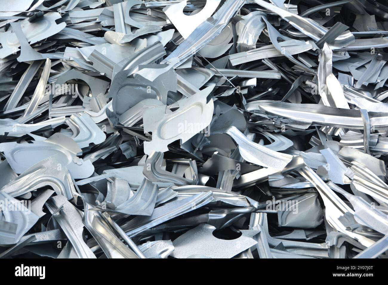 Scrap in a scrap yard Stock Photo - Alamy