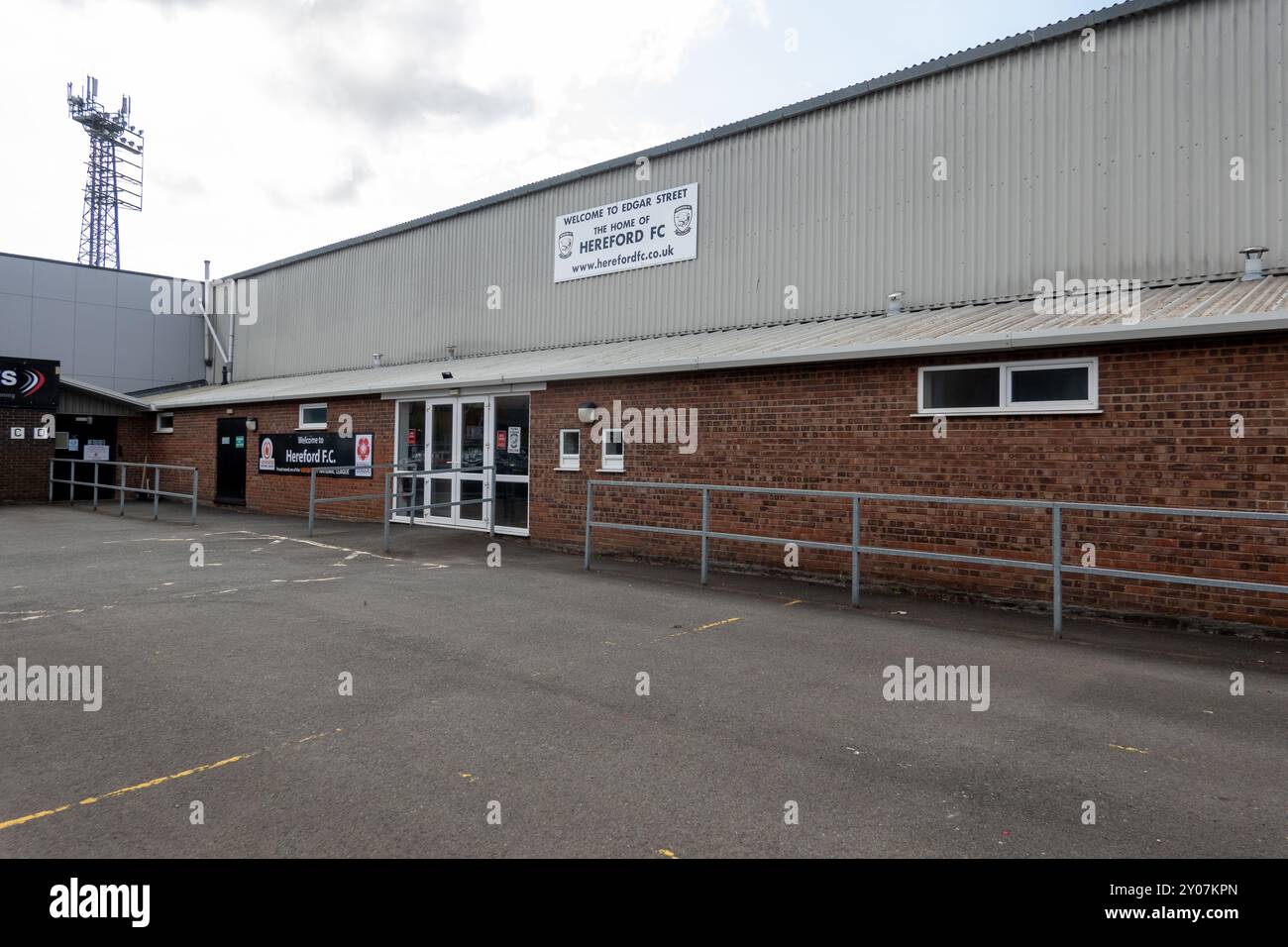 Hereford FC statium Stock Photo - Alamy