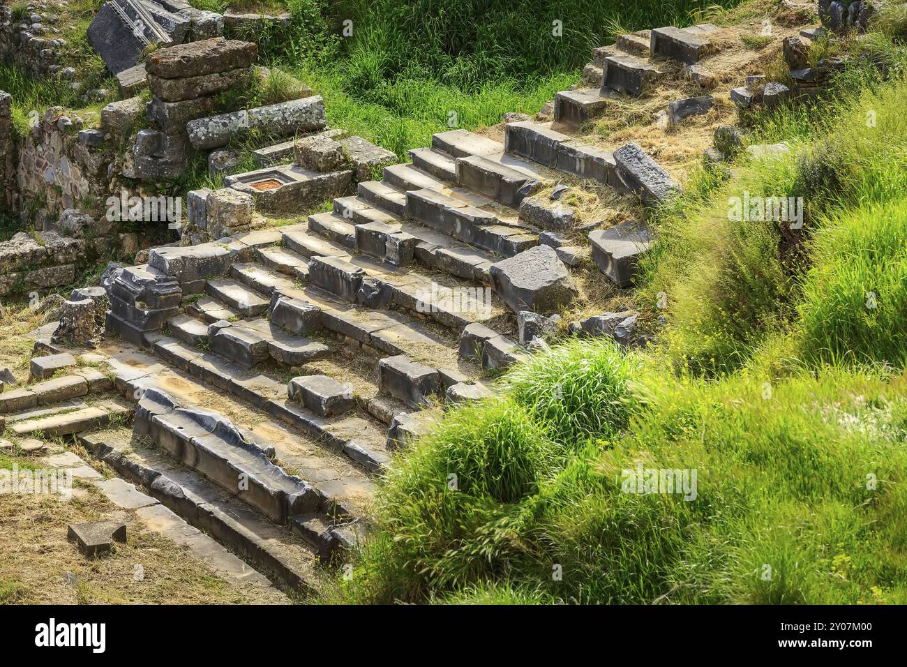 Sparta, Greece Ancient ruins remains in Peloponnese Stock Photo - Alamy