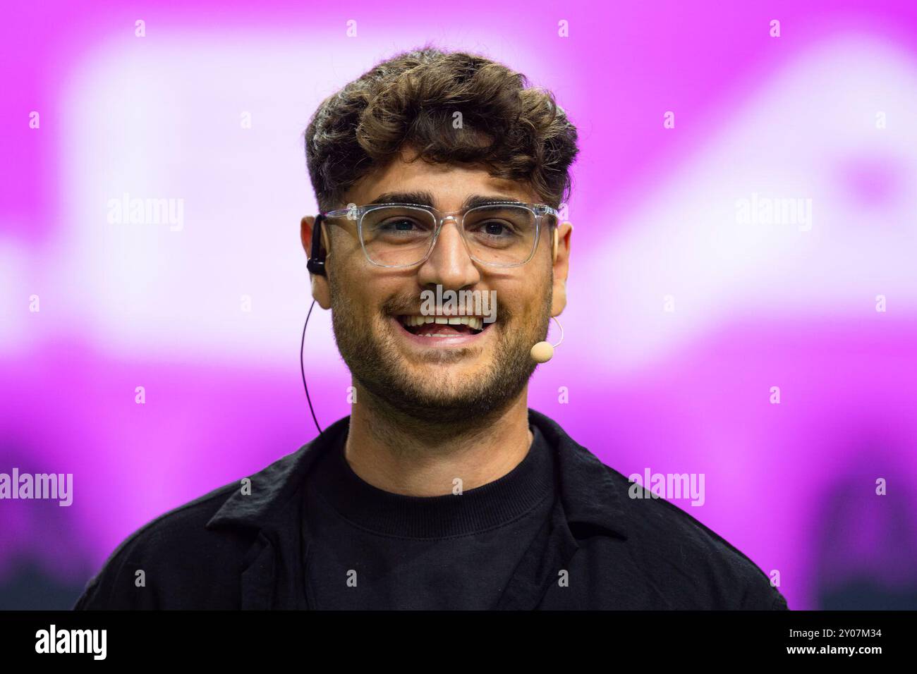 Cologne, Germany. 01st Sep, 2024. Elias Nerlich, founder of the Icon ...