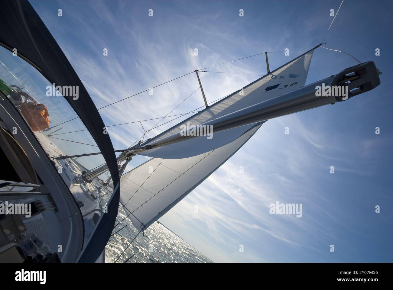 Sailing ships single mast hi-res stock photography and images - Alamy