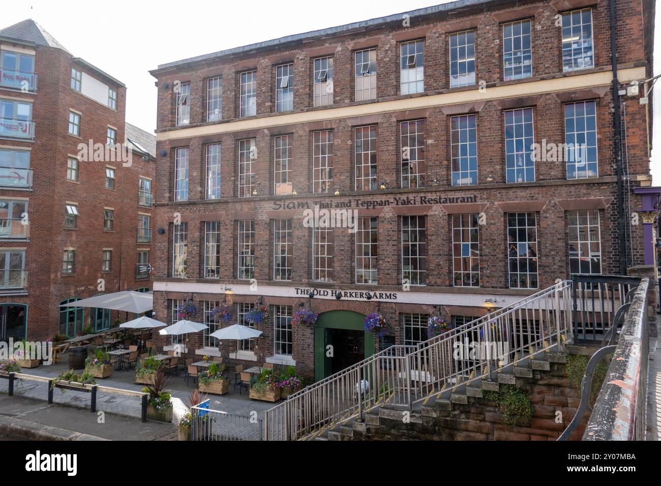 The old Hawker Arms, Chester Stock Photo - Alamy