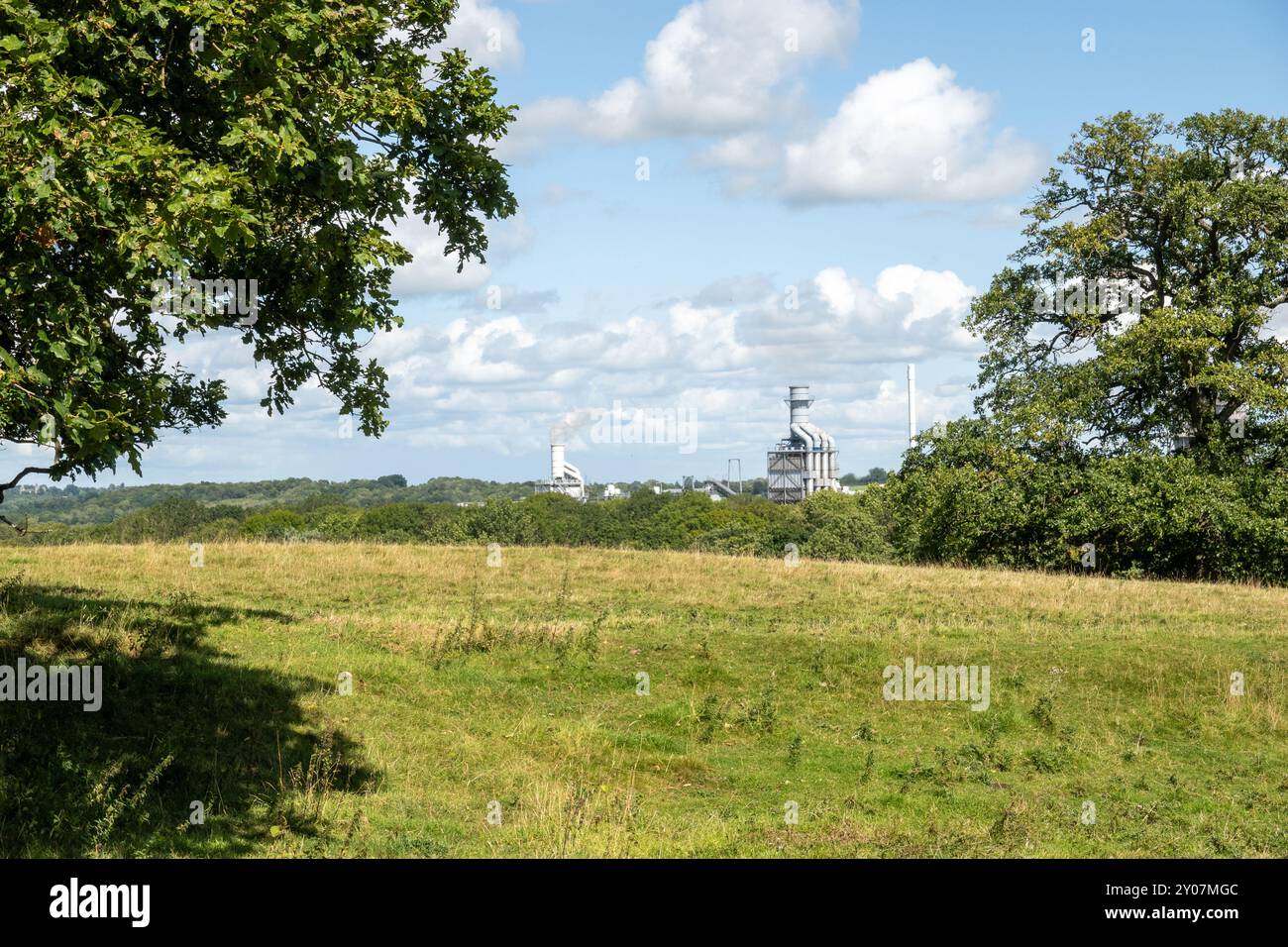 Footpath at Chirk Castle Stock Photo - Alamy