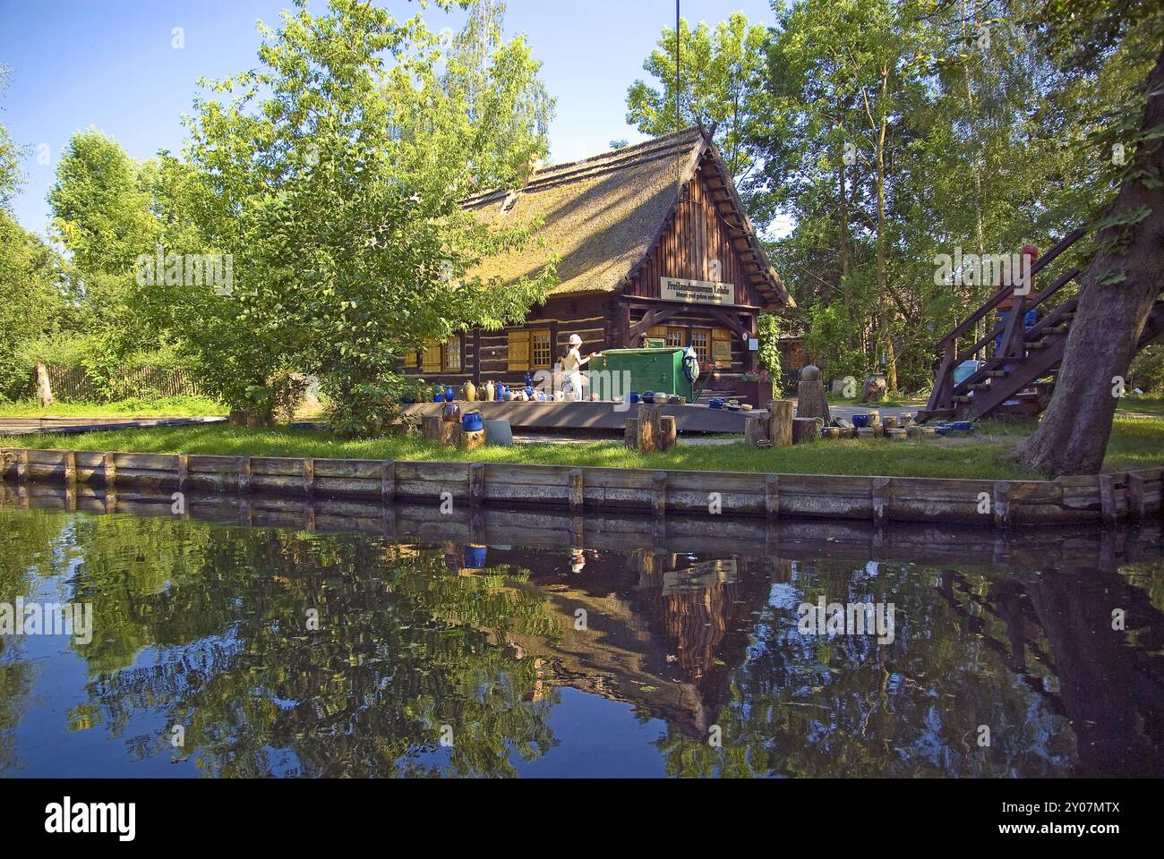 Spreewald Museum Lehde Stock Photo - Alamy