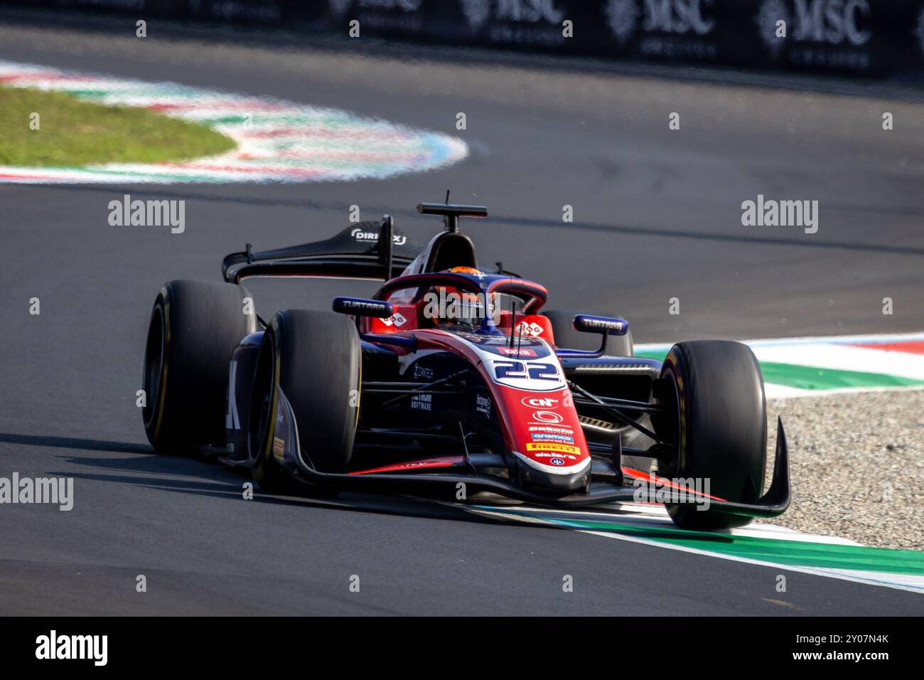 22 VERSCHOOR Richard (nld), Trident, Dallara F2 2024, action during the ...