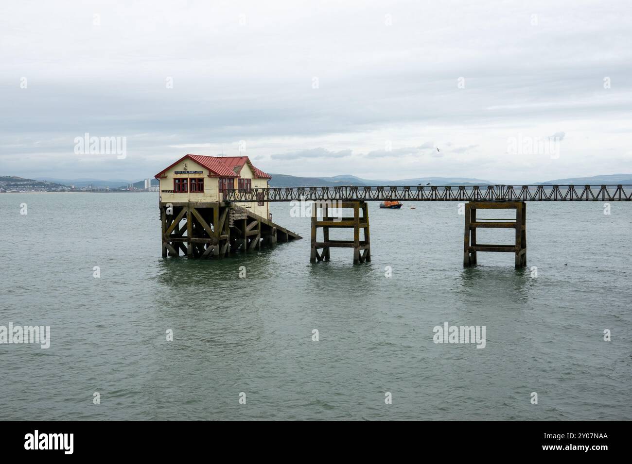 Mumbles RNLI Lifeboat, Mumbles Head, Swansea, Wales Stock Photo - Alamy