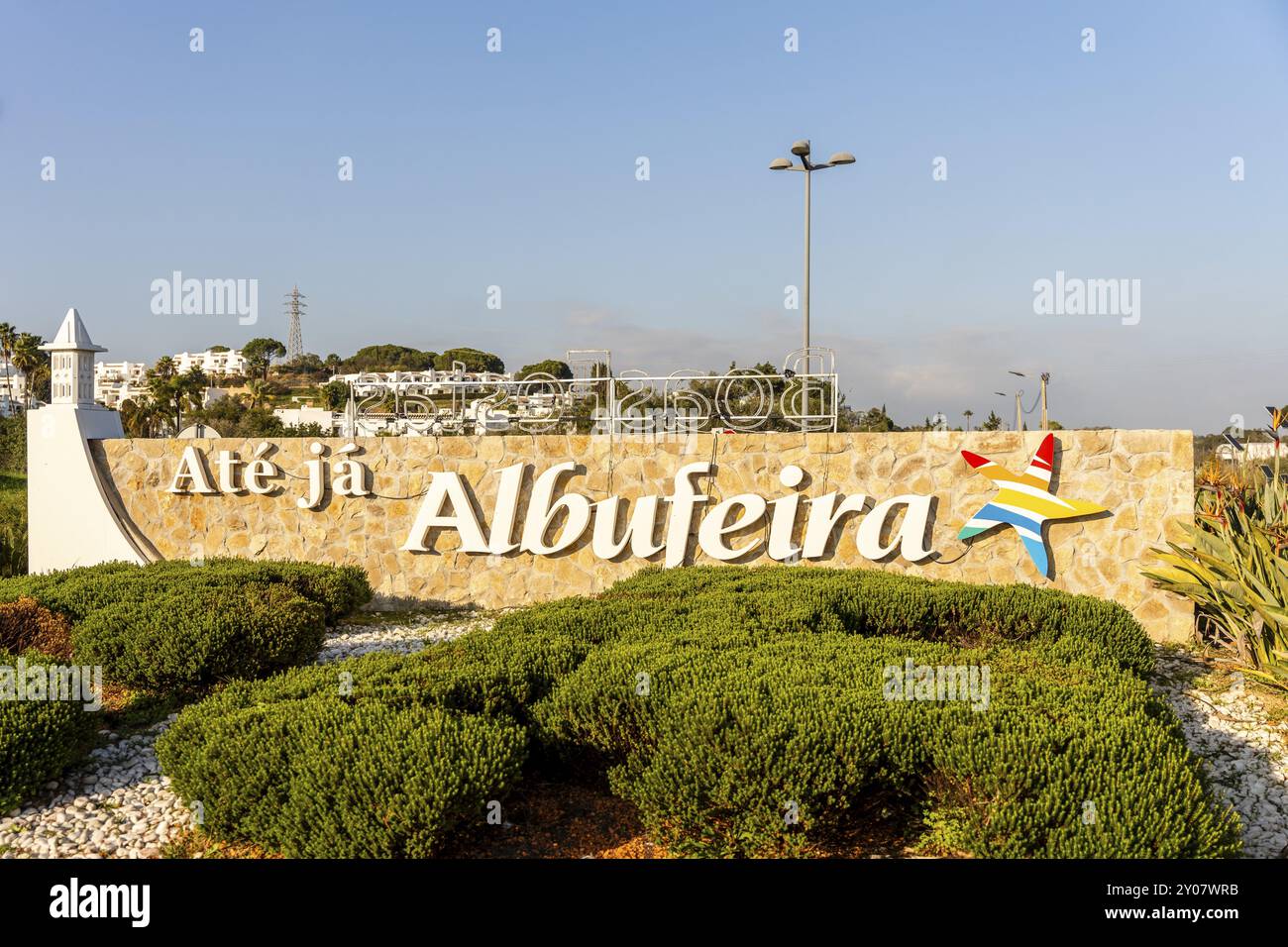 See you soon sign in marina of Albufeira, Algarve, Portugal, Europe ...