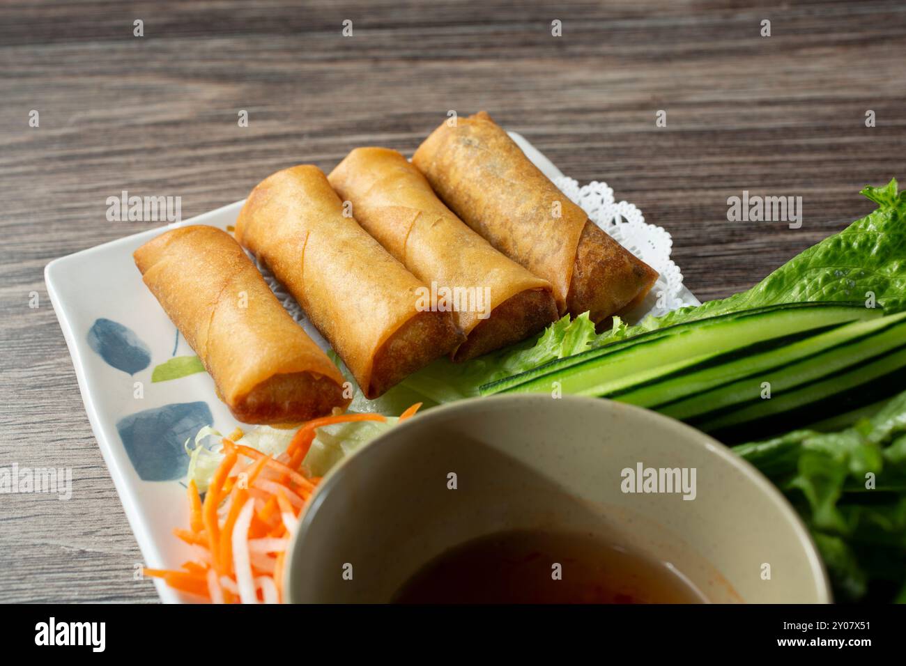 Filipino fried rolls hi-res stock photography and images - Alamy