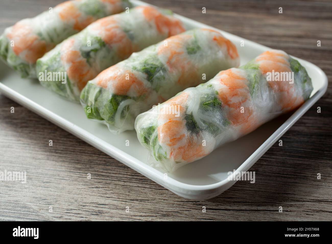 Closeup view spring rolls hi-res stock photography and images - Alamy