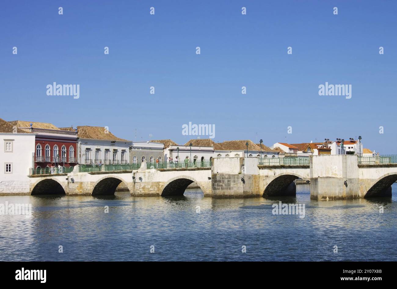 Tavira Bridge, Tavira Bridge 02 Stock Photo - Alamy