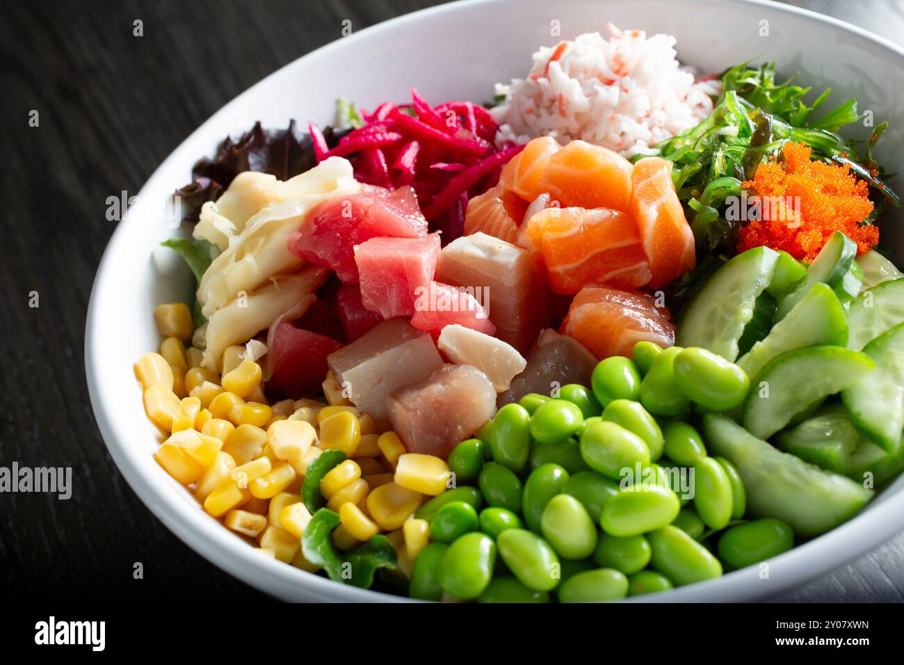 Poke bowl photography hi-res stock photography and images - Alamy