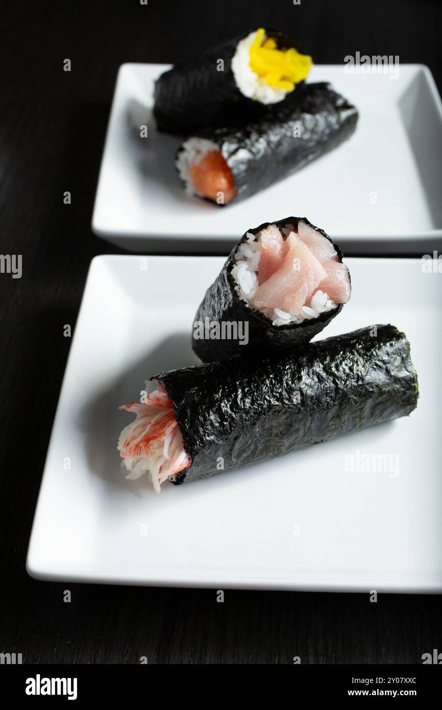 Hand rolls hi-res stock photography and images - Alamy