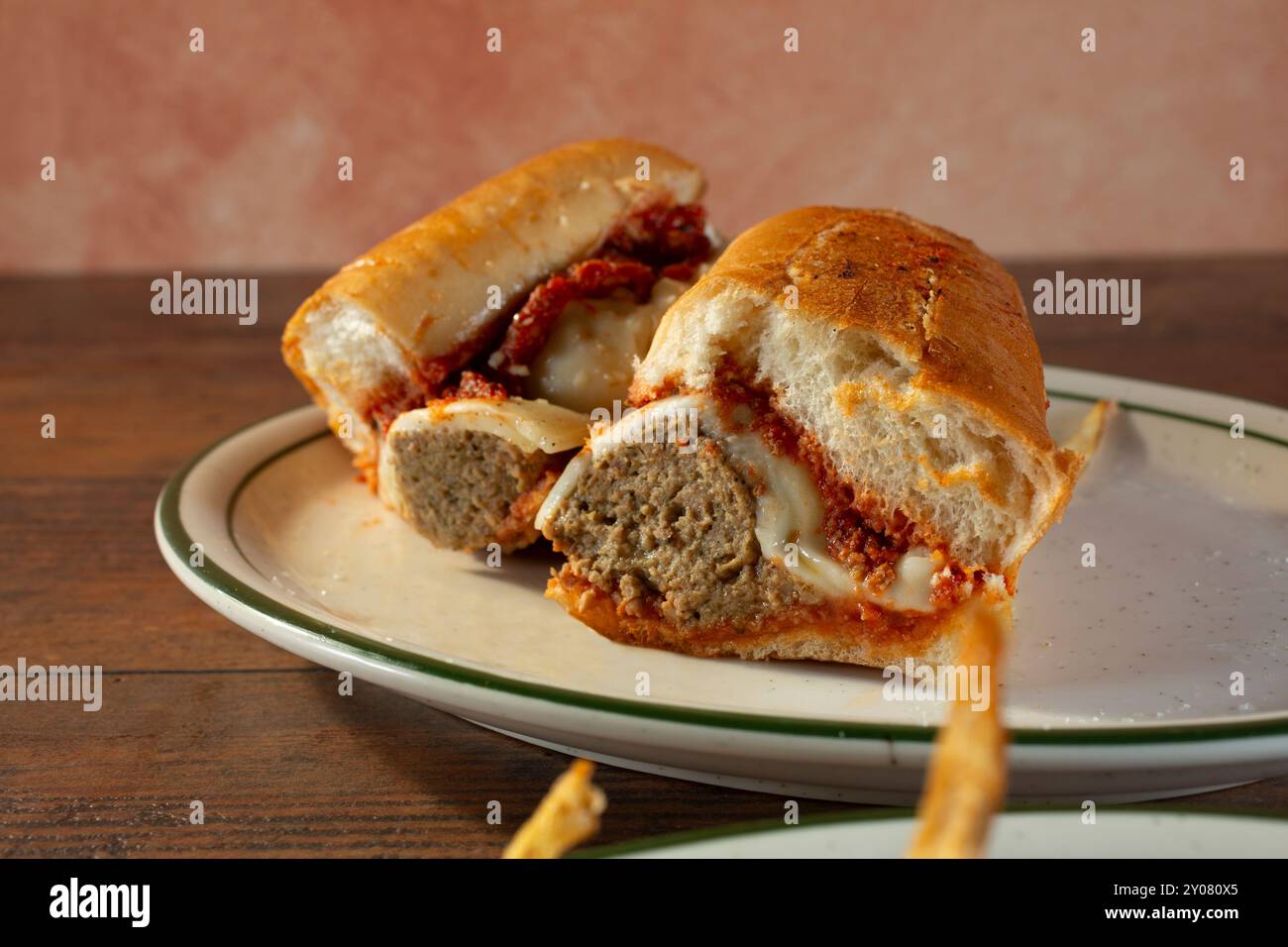 Meatball sub hi-res stock photography and images - Alamy