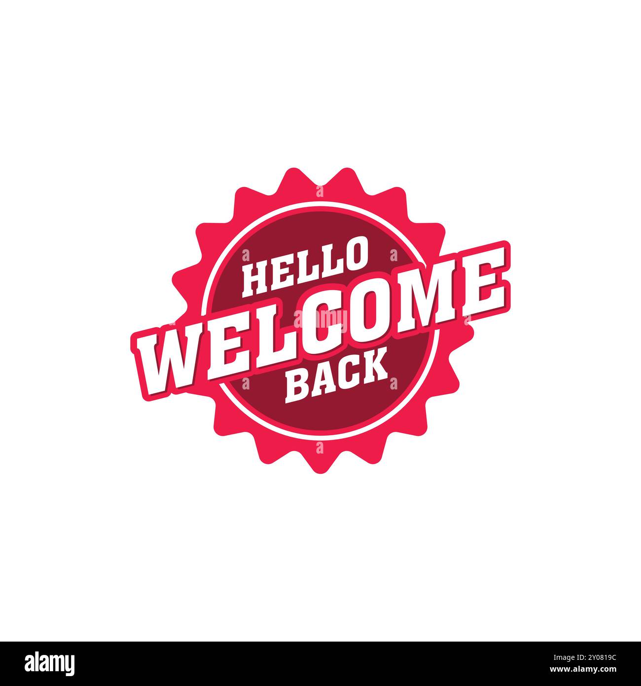 Welcome Back Stamp isolated on white Stock Vector Image & Art - Alamy