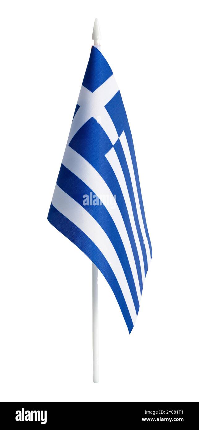 Small flag greece on Cut Out Stock Images & Pictures - Alamy