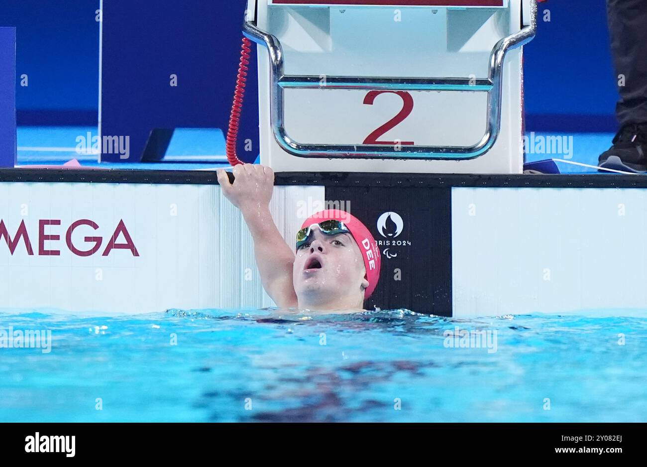 Great Britain's Dee Bruce during the Men's 100m Breaststroke - SB6 at ...