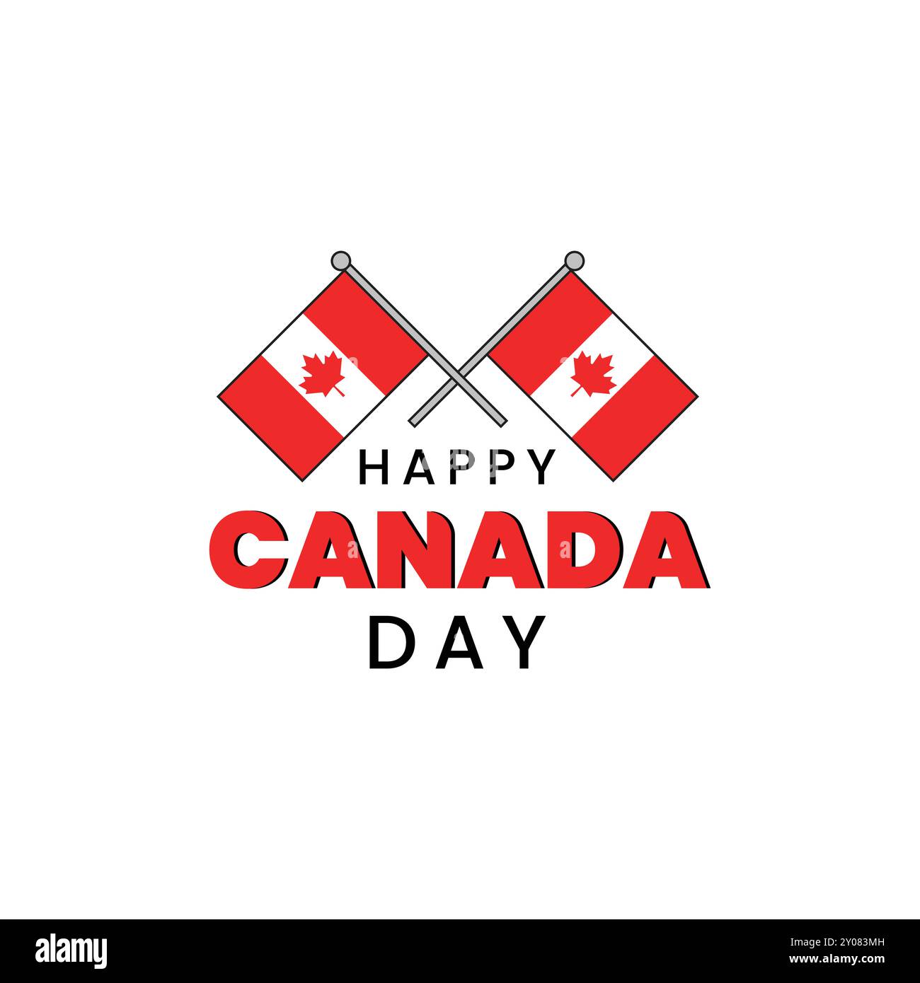 Flags crossed Cut Out Stock Images & Pictures - Alamy