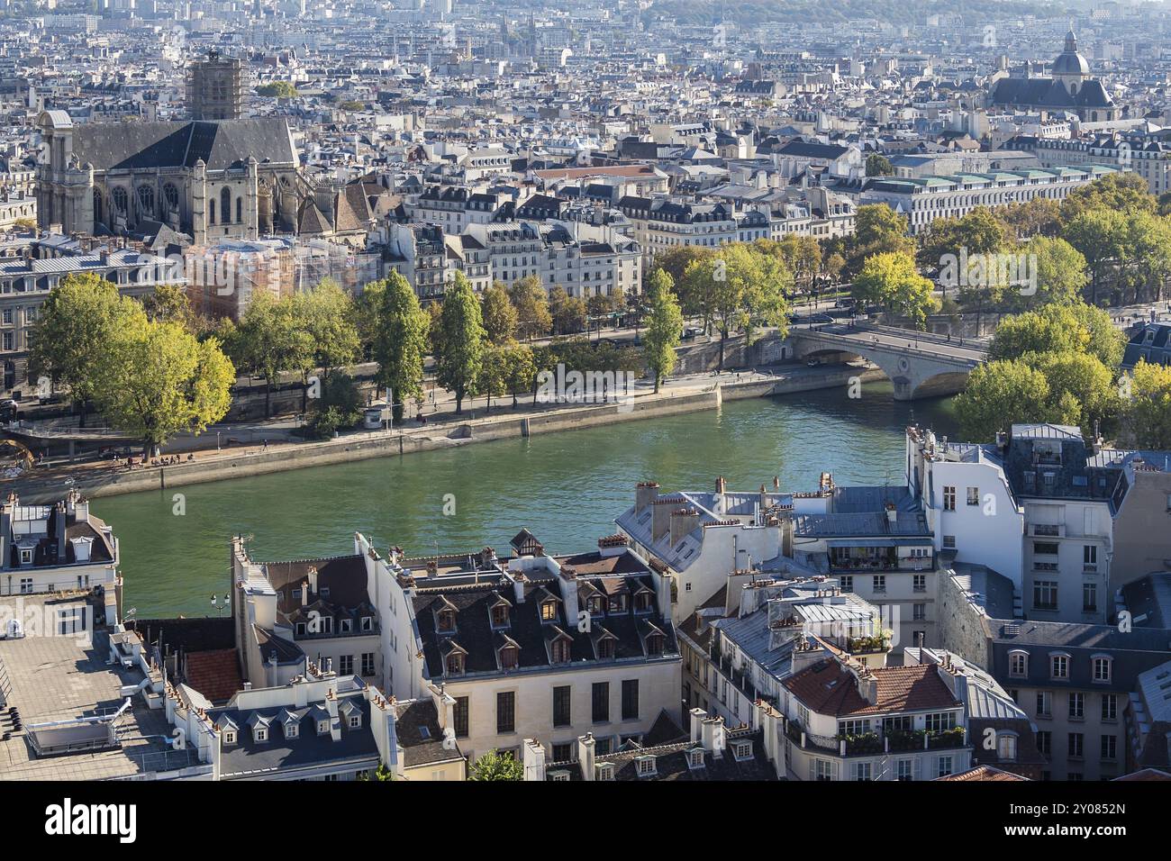View of the River Seine in Paris, France, Europe Stock Photo - Alamy