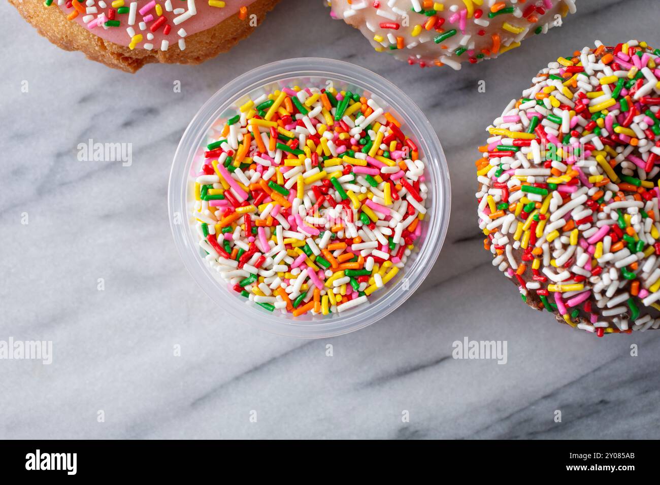 Top down view rainbow hi-res stock photography and images - Alamy