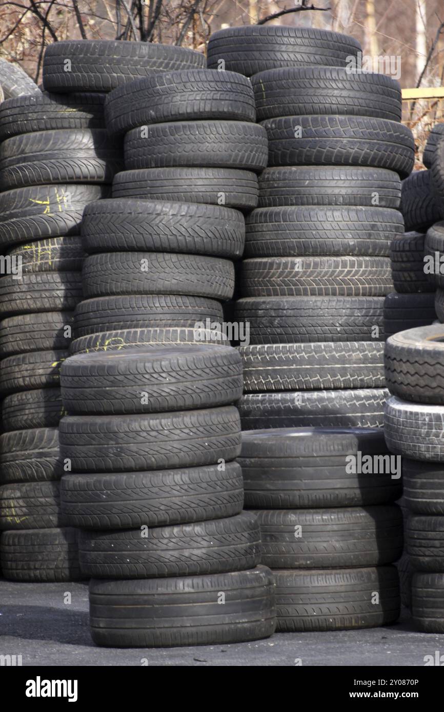Rubber tyre plastics hi-res stock photography and images - Alamy