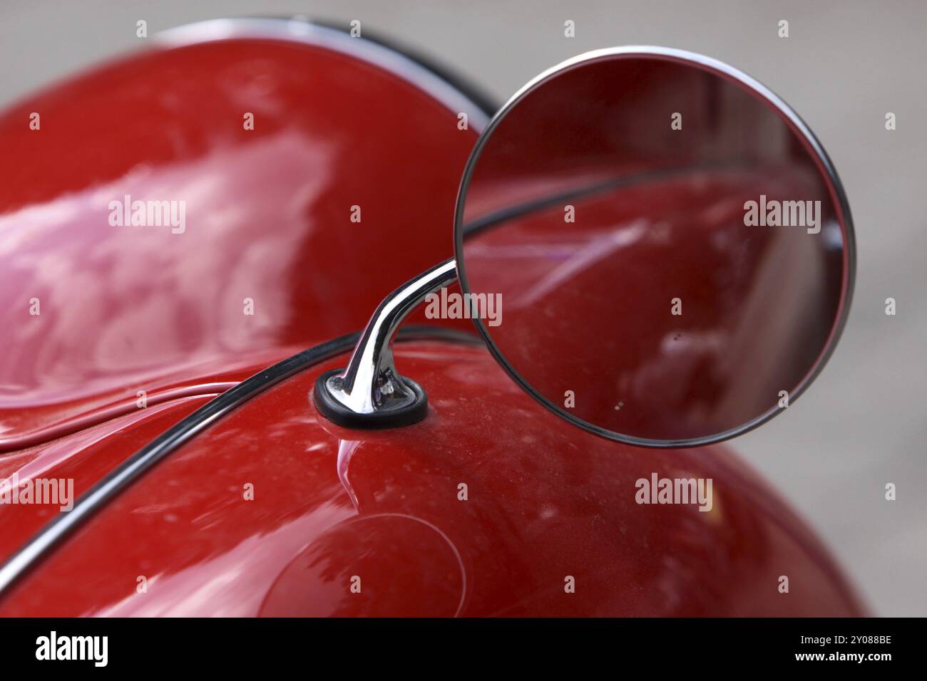 Car rear view mirror Stock Photo - Alamy