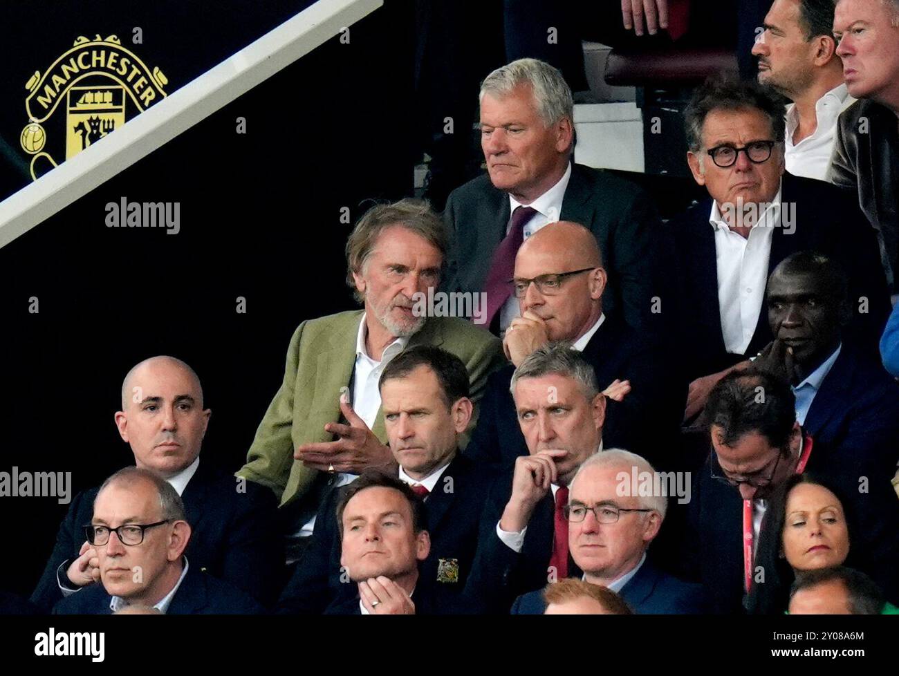 Jim ratcliffe old trafford 2024 hi-res stock photography and images - Alamy
