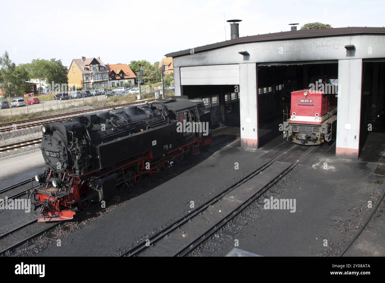 Historical locomotive shed hi-res stock photography and images - Alamy