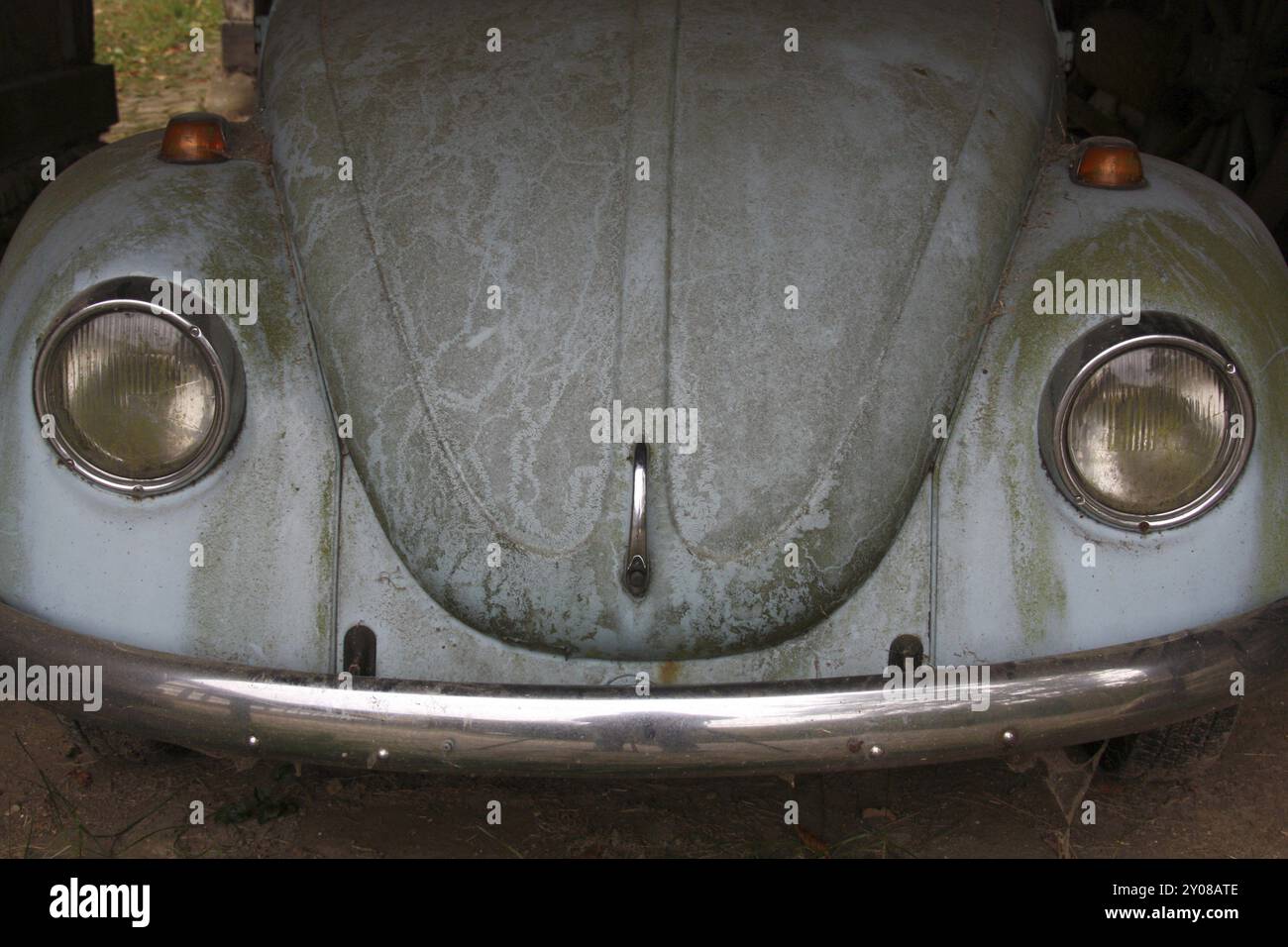 VW Beetle barn find Stock Photo - Alamy