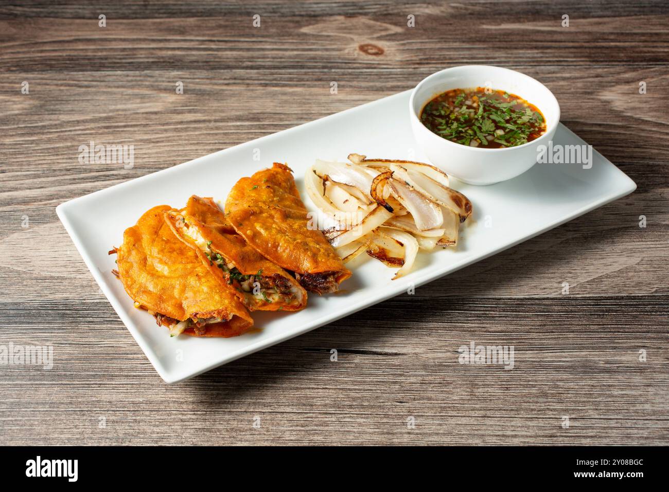 View plate birria tacos hi-res stock photography and images - Alamy
