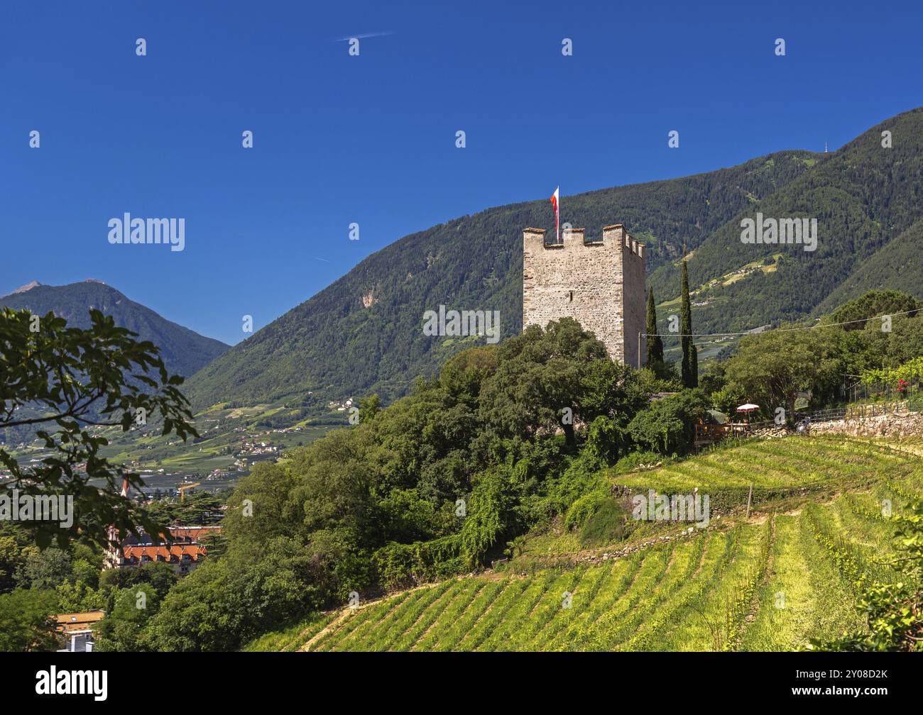 Historic centre of merano city hi-res stock photography and images - Alamy