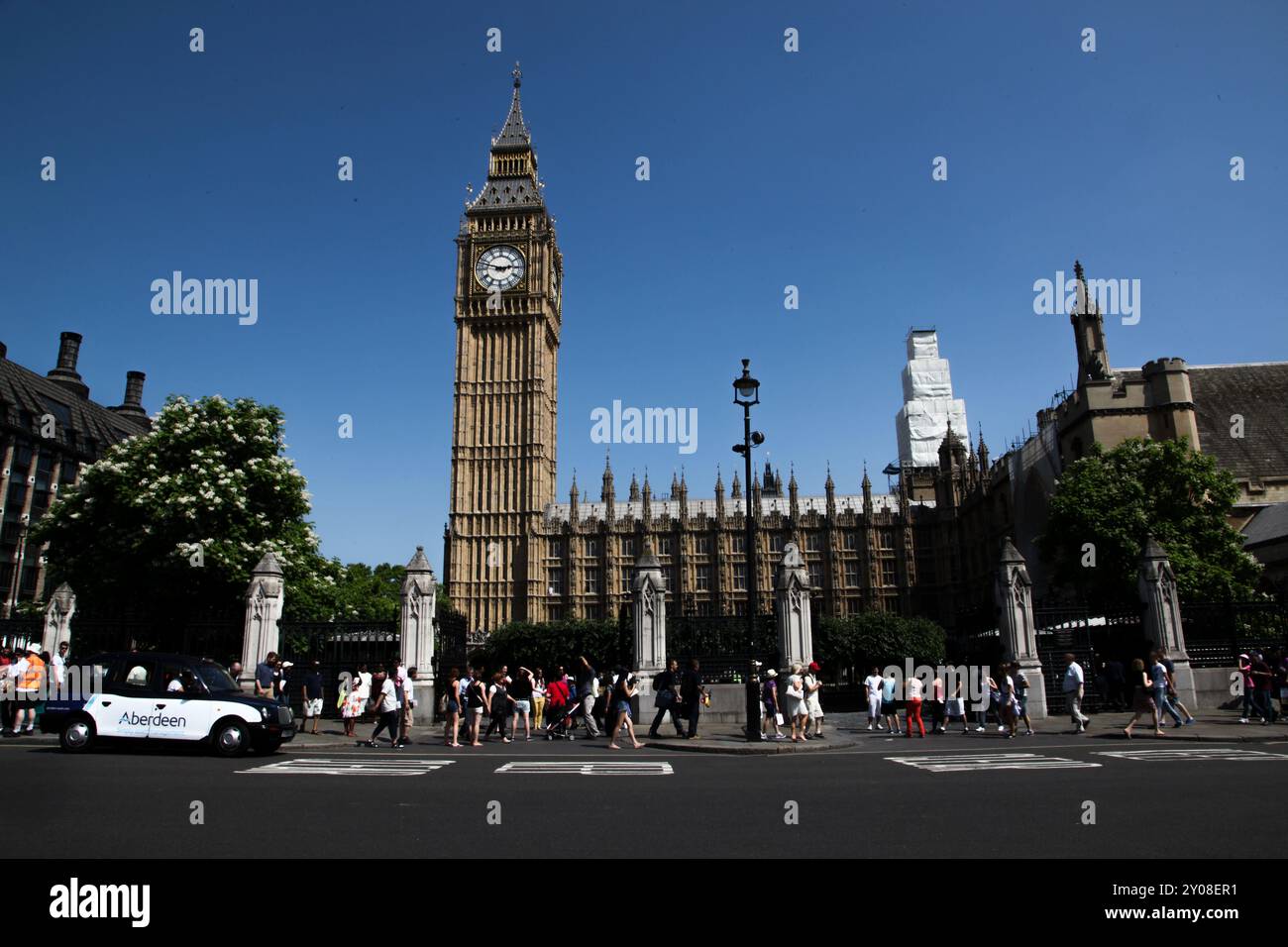 The Big Ben is the clock of the Westminster Palace tower in London. It ...