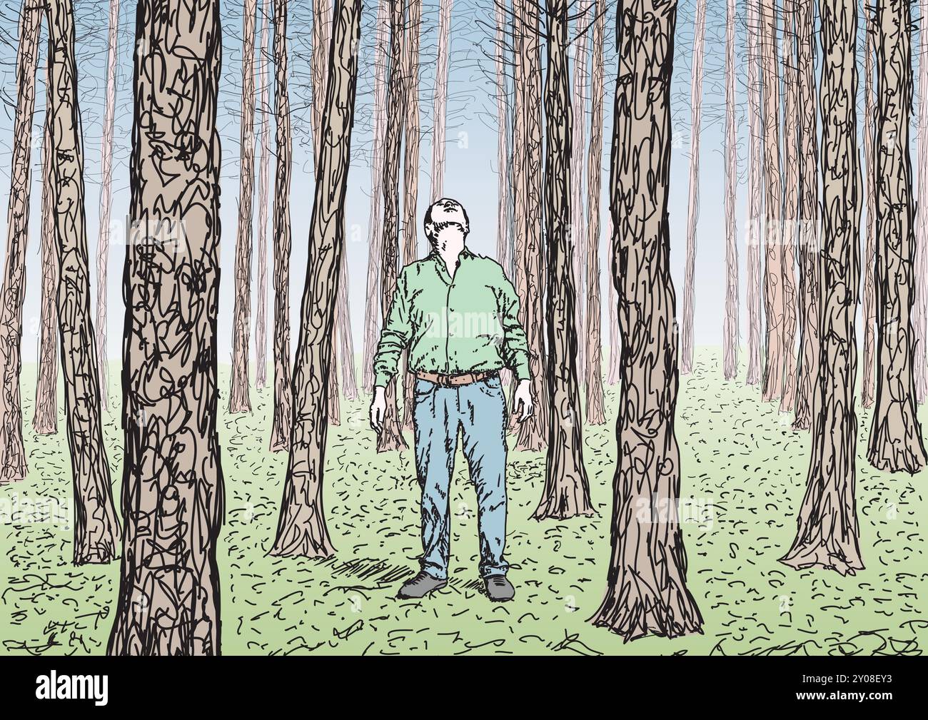 Tangled environment Stock Vector Images - Alamy