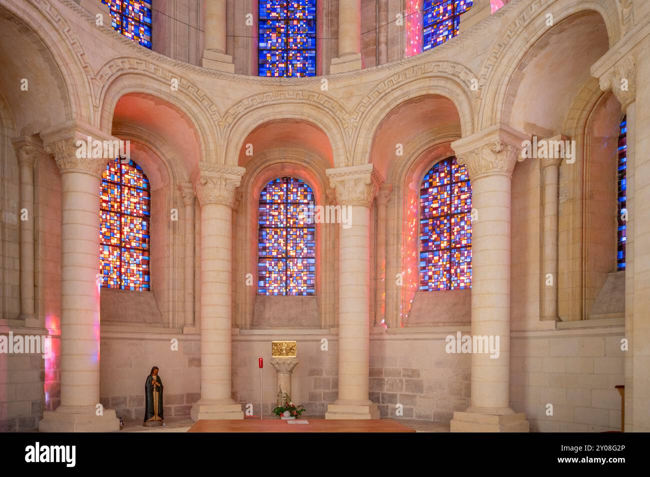 The Abbaye aux Dames with the tomb of Matilda of Flanders in Caen ...