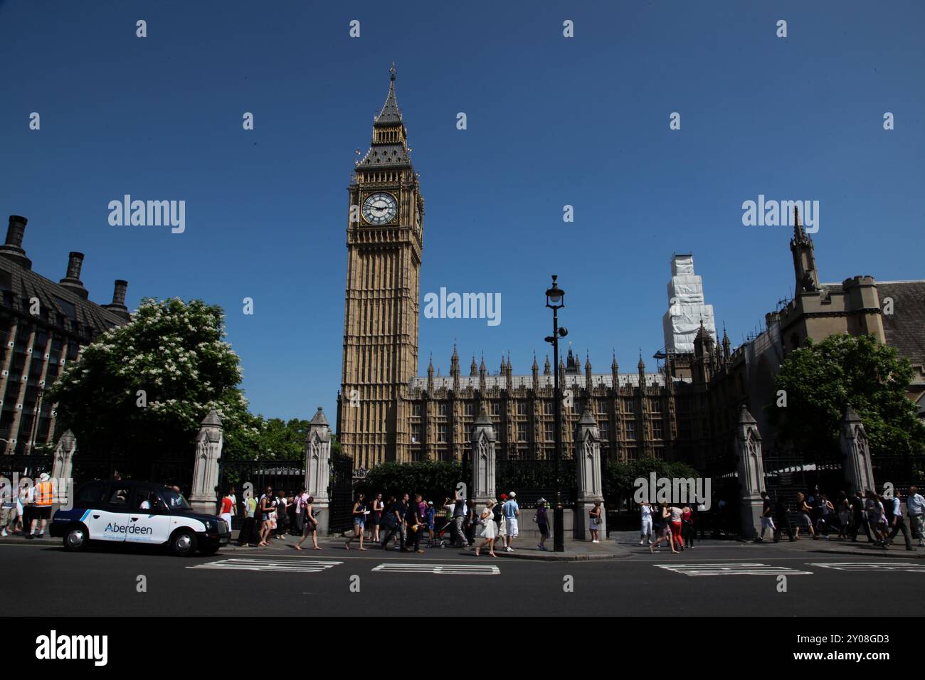 The Big Ben is the clock of the Westminster Palace tower in London. It ...