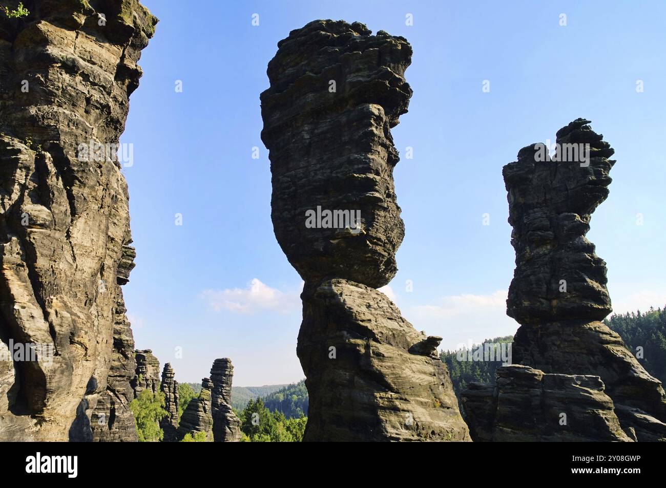 Hercules columns, hercules columns 07 Stock Photo - Alamy
