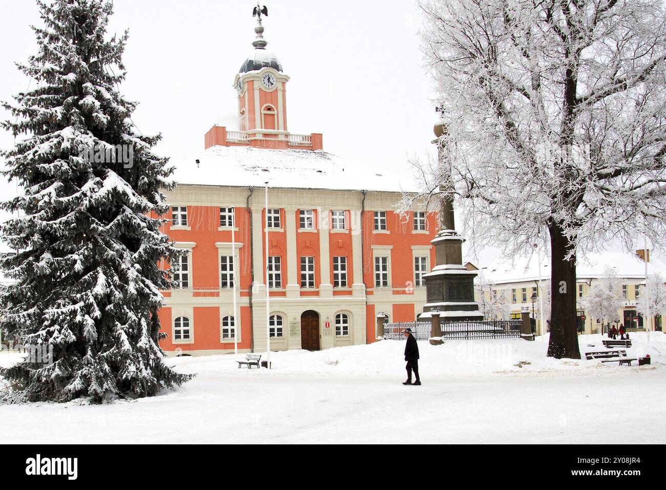 Templin city hall hi-res stock photography and images - Alamy