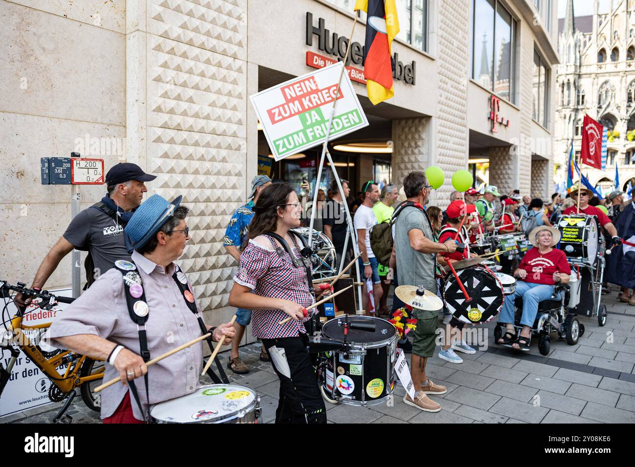 Munich, Germany. 01st Sep, 2024. Thousands gathered on September 1 ...