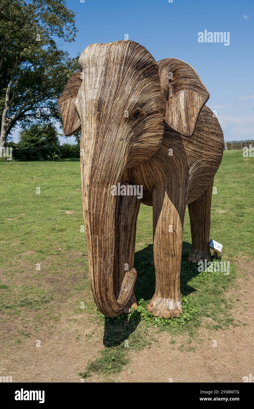 The Great Elephant Migration Stock Photo - Alamy