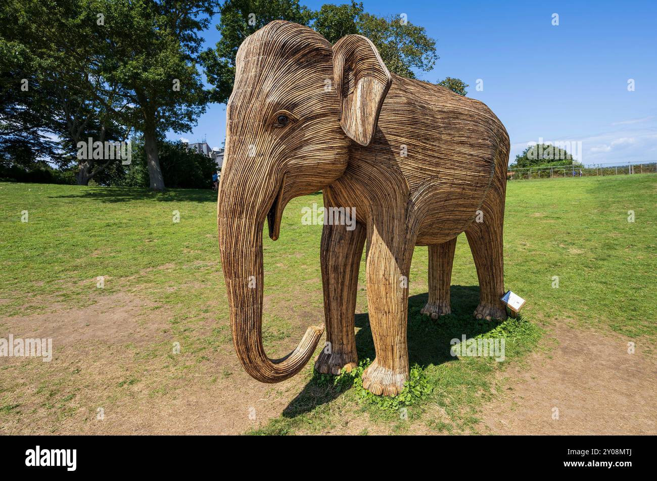 The Great Elephant Migration Stock Photo - Alamy