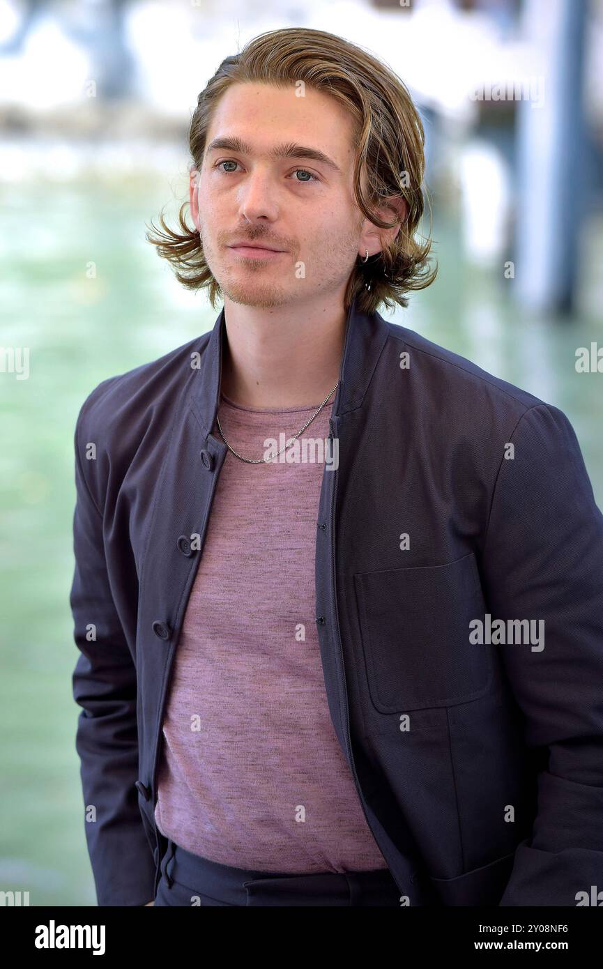 Venice, Italy. 01st Sep, 2024. VENICE, ITALY - SEPTEMBER 01: Austin ...