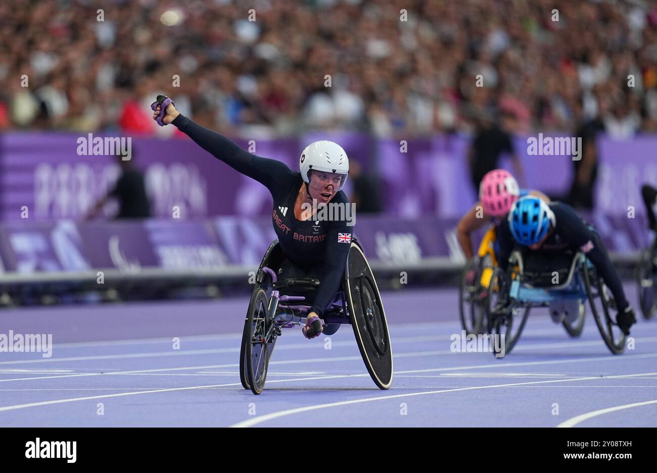 Stade de France, Paris, France. 01st Sep, 2024. Hannah Cockroft of ...