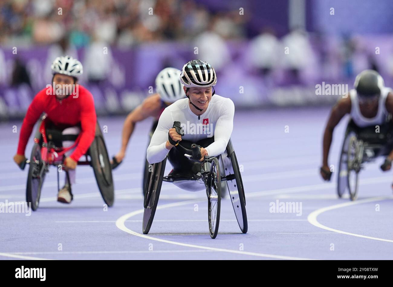 Stade de France, Paris, France. 01st Sep, 2024. Manuela Schaer of ...