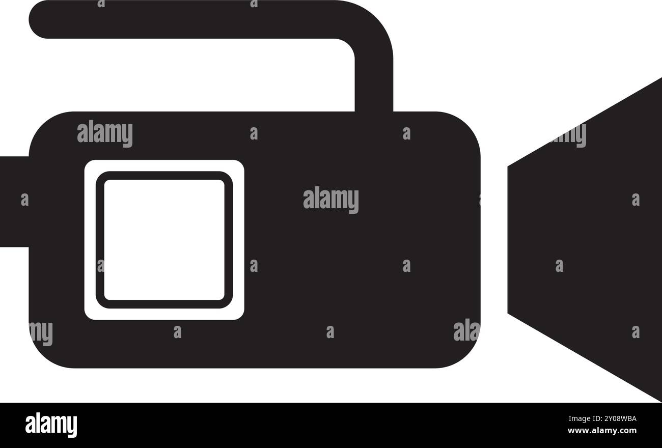 film camera icon illustration element design Stock Vector Image & Art ...