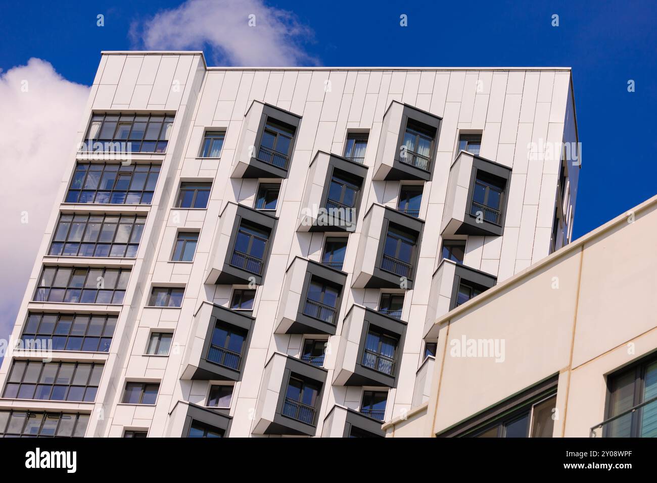 Texture of modern buildings, background for design Stock Photo - Alamy