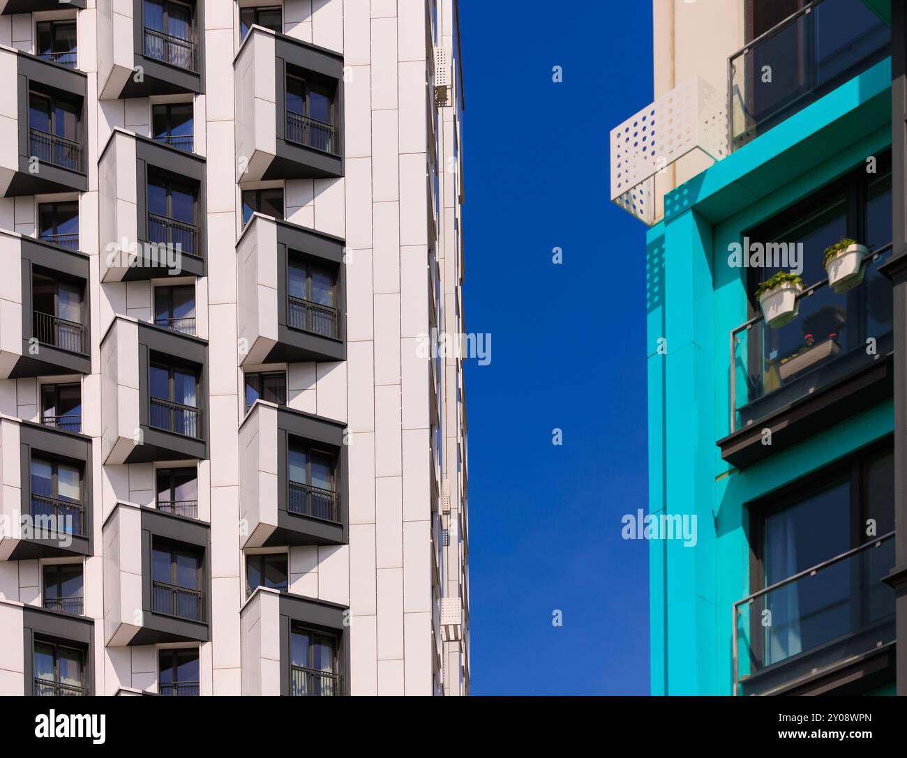 Texture of modern buildings, background for design Stock Photo - Alamy