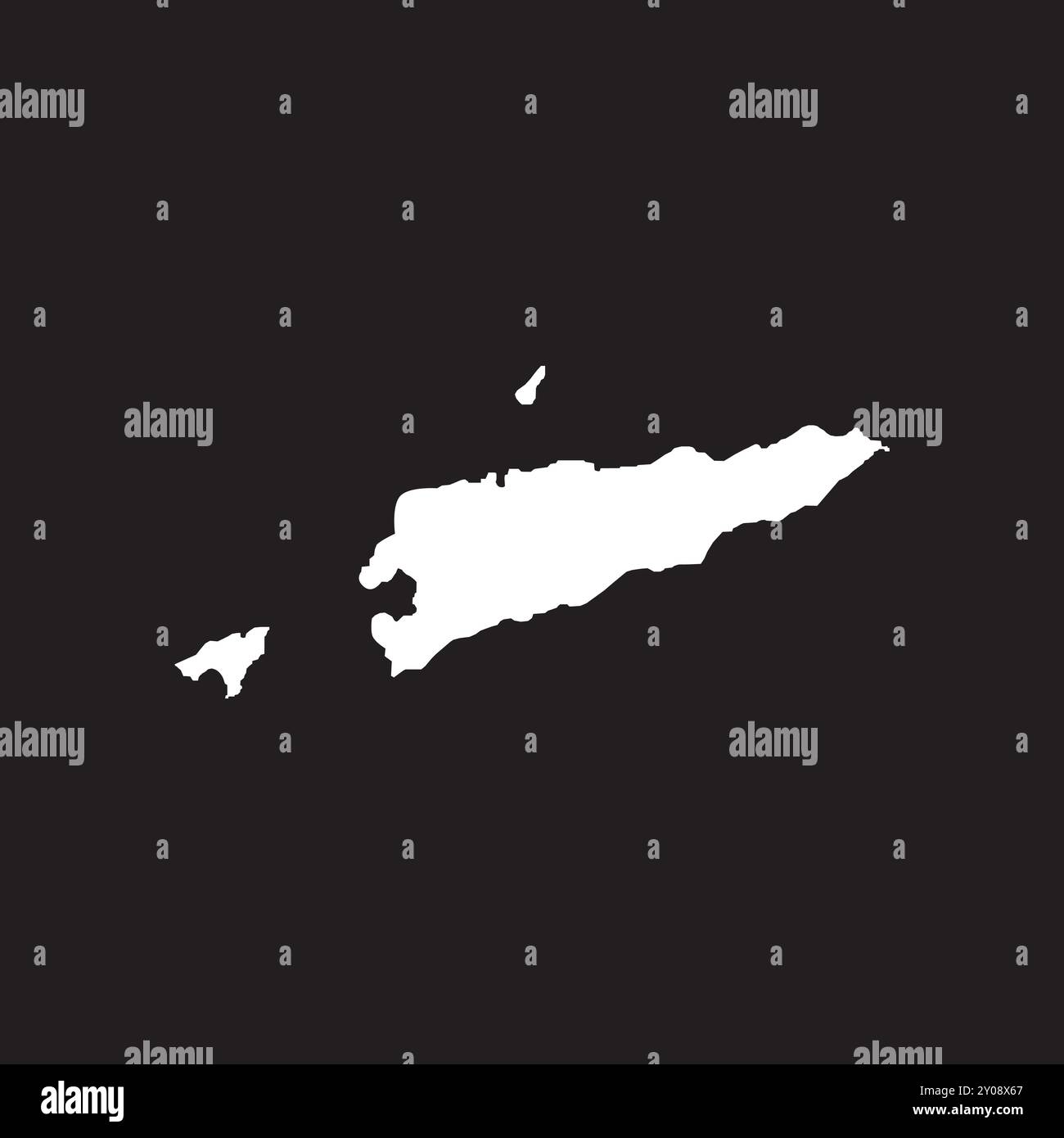 Timor Leste map icon illustration element design Stock Vector Image ...