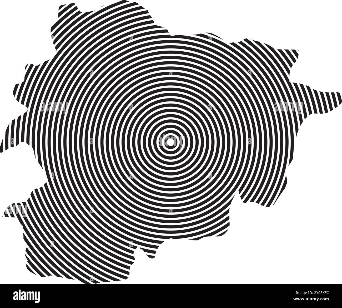 Abstract map outline andorra Stock Vector Images - Alamy